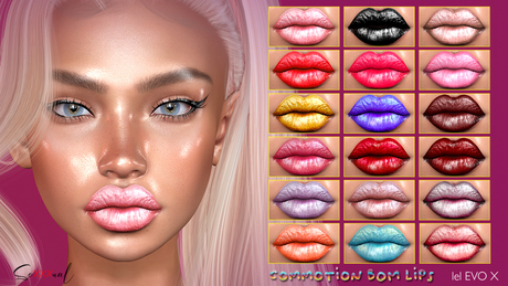 Second Life Marketplace - SeXXXual - Evo X - Commotion BOM Lips